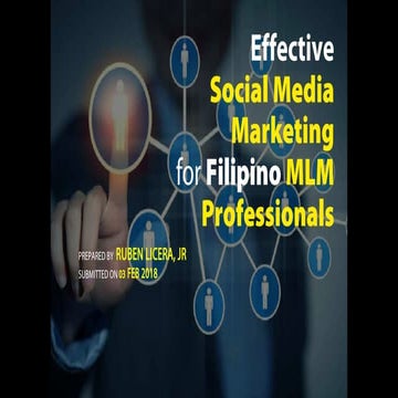 Social Media Marketing for Filipino MLM Professionals | PDF | Social ...