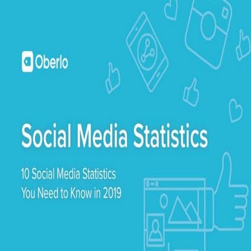 Social media statistics | PPTX