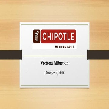 Chipotle Social Media Strategy | PPTX | Social Networking | Internet