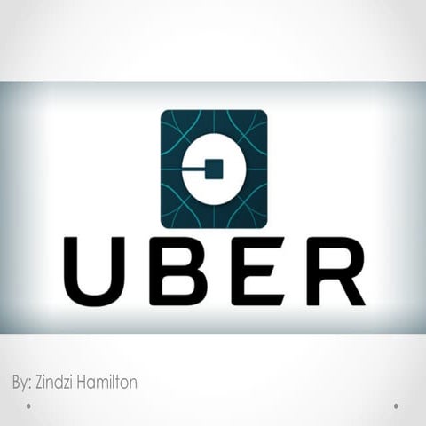 Uber Technologies Inc. Social Media Strategy | PPT