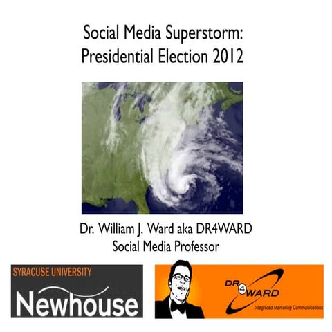 Social Media SuperStorm - Presidential Election 2012 | KEY