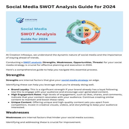 Social Media SWOT Analysis Guide for 2024.pdf