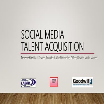 Social Media Talent Acquisition | PPTX