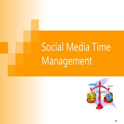 Social Media Time Management | PPT