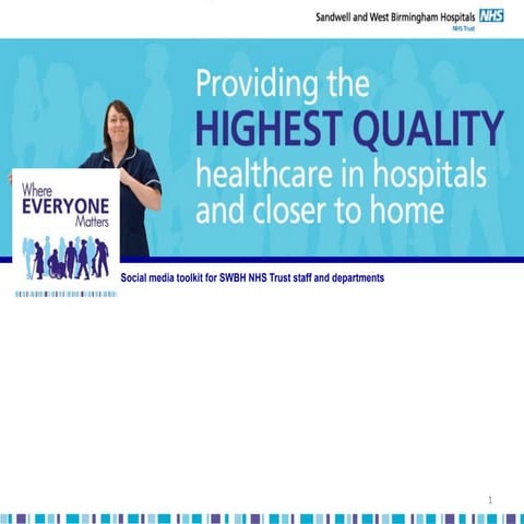 SWBH Trust Social media toolkit | PPT
