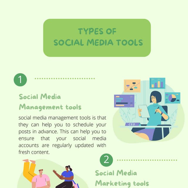 Types of Social media tools | PDF