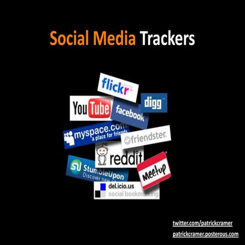 Social Media Trackers | PPTX