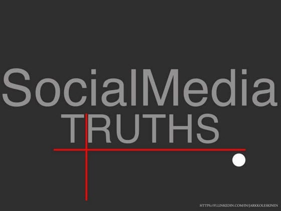 Marketing truths I | PPT