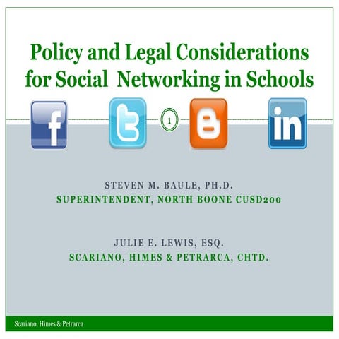 Social mediawebinar2013cosn | PPT