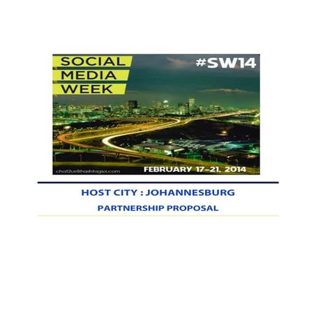 Social Media Week Partnership Proposal Docx