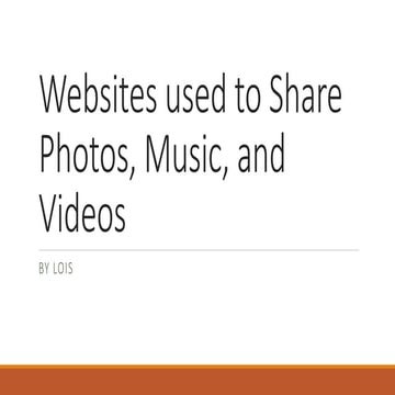 Social media weide | PPTX