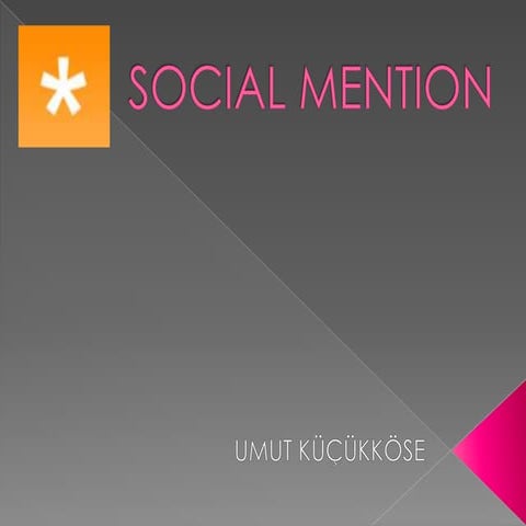 Social mention | PPTX