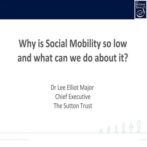 Social Mobility Public Lecture | PPT