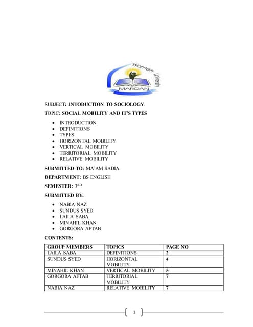 SOCIAL MOBILITY.pptx