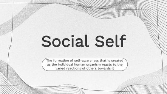 The Self as Cognitive Construct | PPT