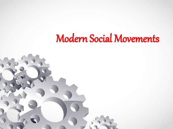 Social movements | PPTX