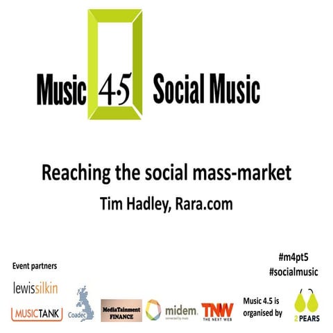 Social music slides4 | PPT