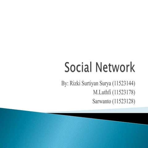 Social network | PPT