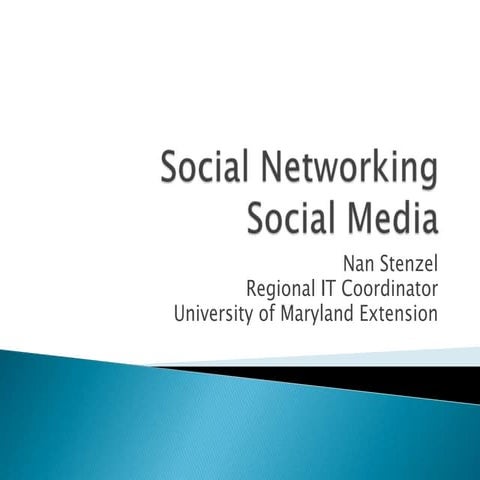 Social Networking | PPT