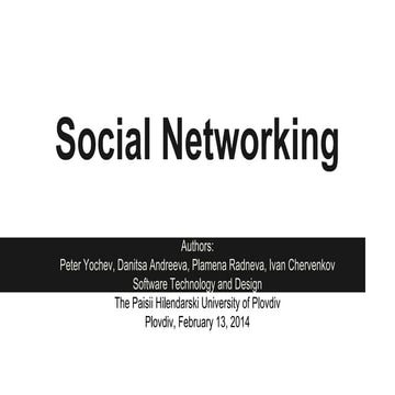 Social networking | PPT
