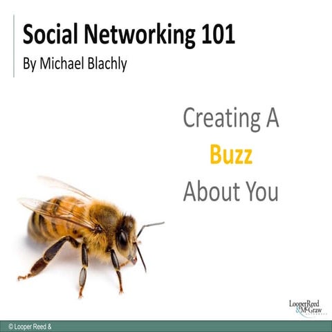 Social Networking 101 for Attorneys | PPTX