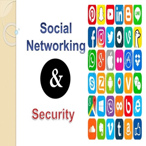 Social Networking Security | PPTX