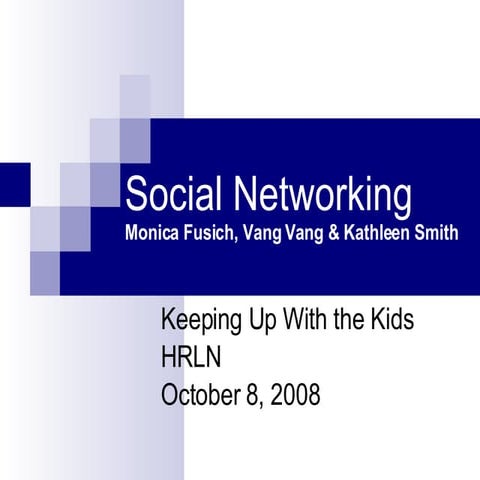 Social Networking | PPT