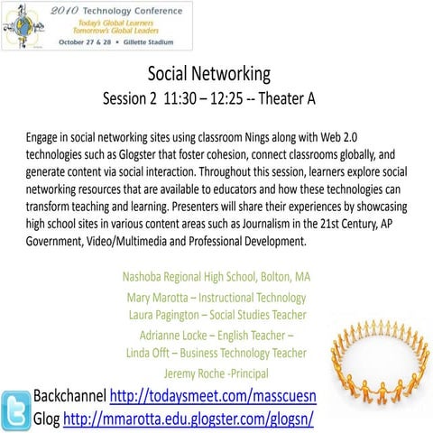 Social Networking Engaging Students | PPT