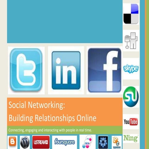 Social Media For Optimist Clubs: Building Relationships Online | PPTX