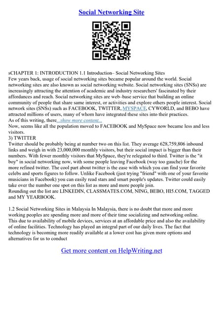 Introduction to Social Networking | PPTX | Social Networking | Internet