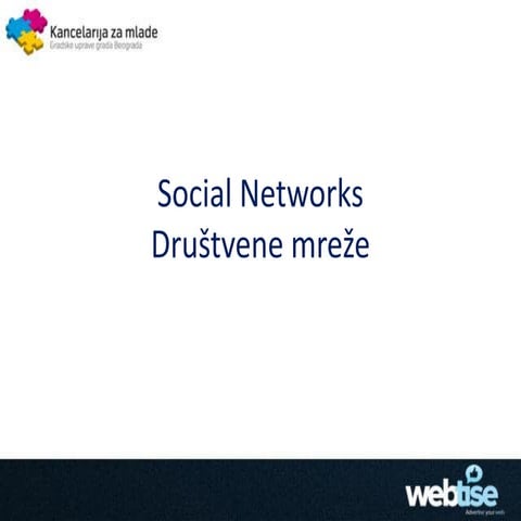 Drustvene mreze | PPTX