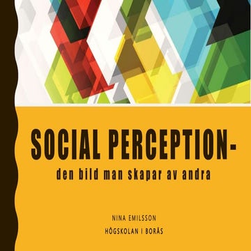 Social perception | PPTX