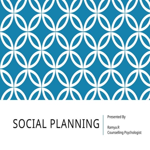 Social planning - PowerPoint Presentation | PPTX