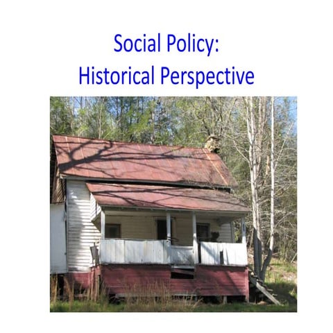 Social policy and social welfare 3 (1) | PPTX