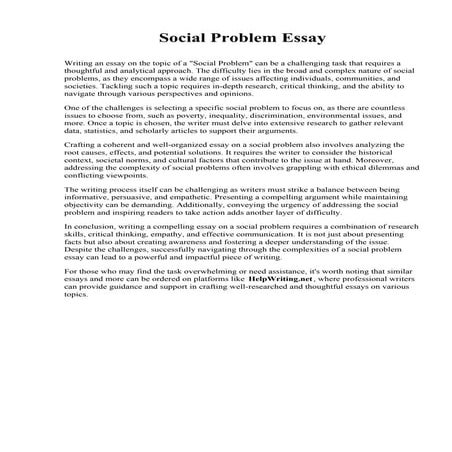 Social Problem Essay.pdf