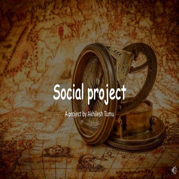 social project for the Importance of sites | PPT