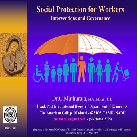Social Protection for Workers: Interventions and Governance | PPT