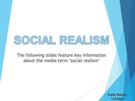 Social realism | PPT