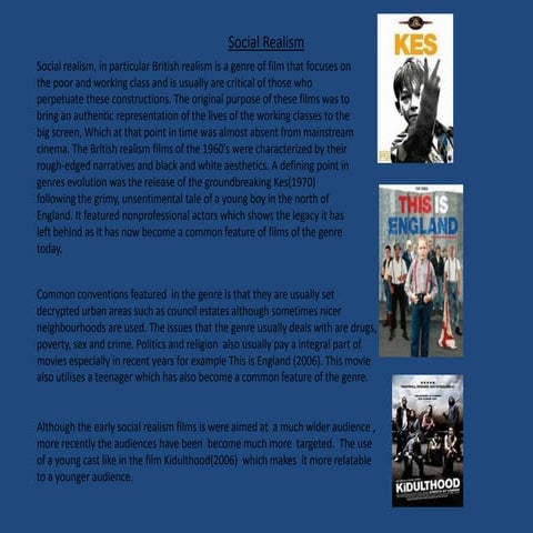The history of social realism films | PPT