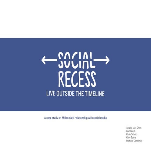 Social Recess Case Study | PDF