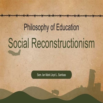 Social Reconstructionism in Education .pptx