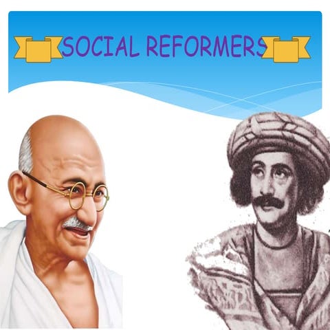 Social reformers of india | PPTX