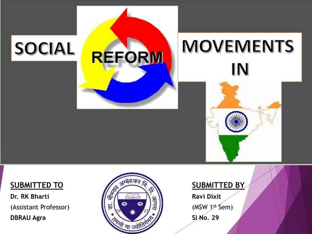 Social reformers of india | PPTX