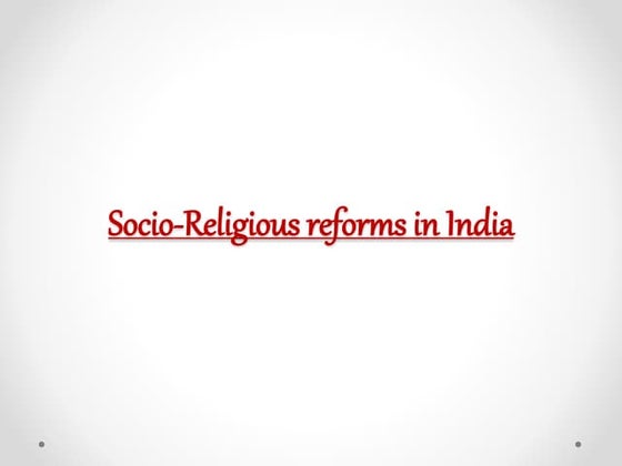 women caste and reform PPT | PPTX | Sikhism | Religion & Spirituality
