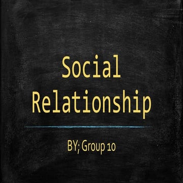 Social Relationship.pptx