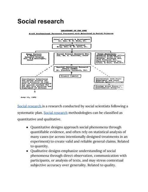 Research methodology & research designs & techniques | PPT