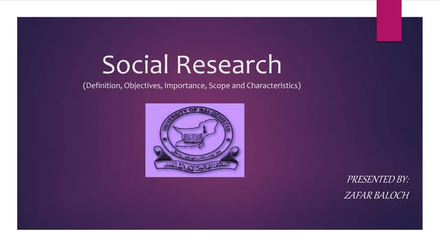 Concept of Sample & Universe | PPTX