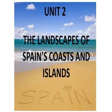 Social science 3 ep unit 2 spain's coast | PPTX