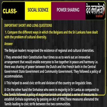 FEDERALISM class mcq.pptx class 10 cbse federalism important points | PPTX