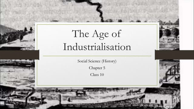 age of industrialisation | PPS | Needlework | Arts and Crafts